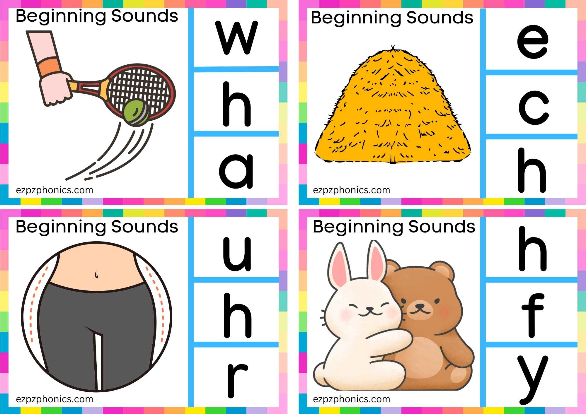 Letter H Look At The Image And Clip The Correct Letter Clip Group 2 - ezpzphonics.com